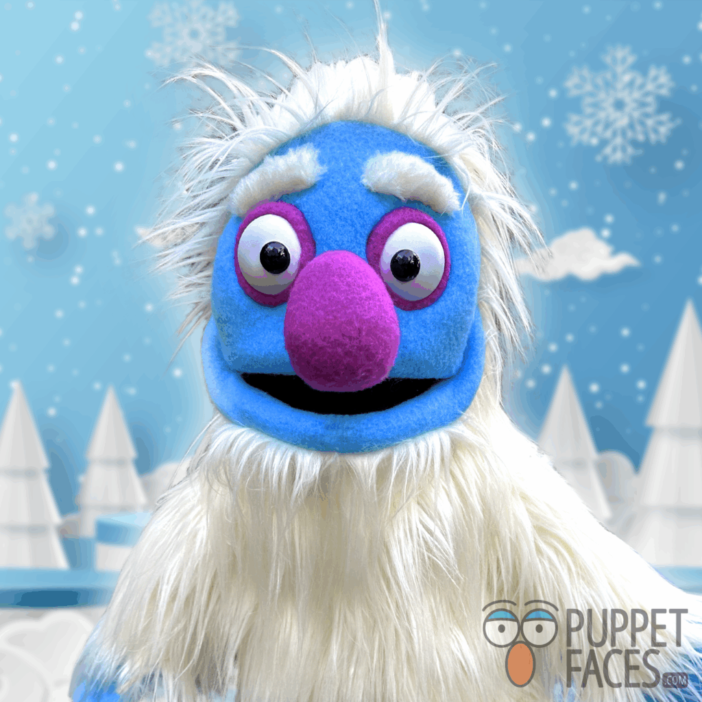 Eddie the Yeti - Puppet Faces